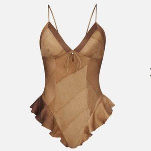 SKIMS | Intimates & Sleepwear | Nwt Skims Silk Teddy Lingerie Pajamas ...